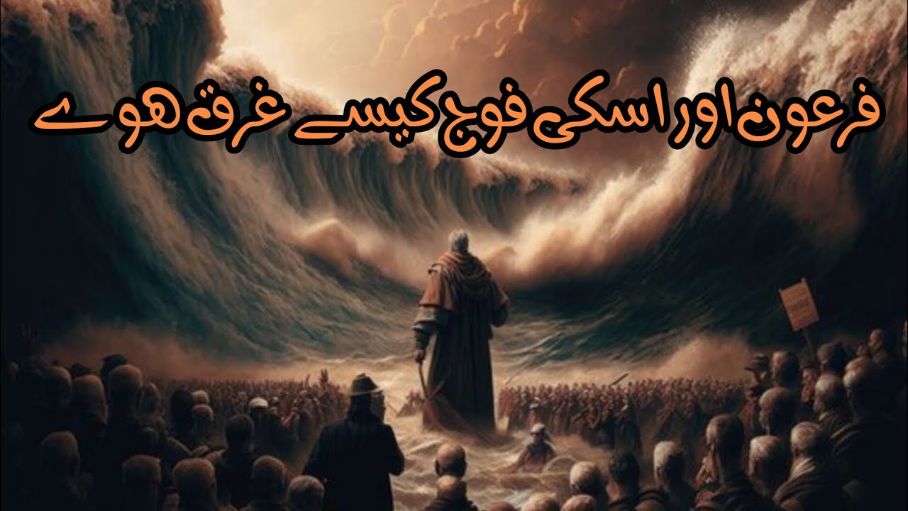 HOW FIROUN AND HIS ARMY DROWNED || FIROUN OR OS KI FOJ KASAY GHARK ...