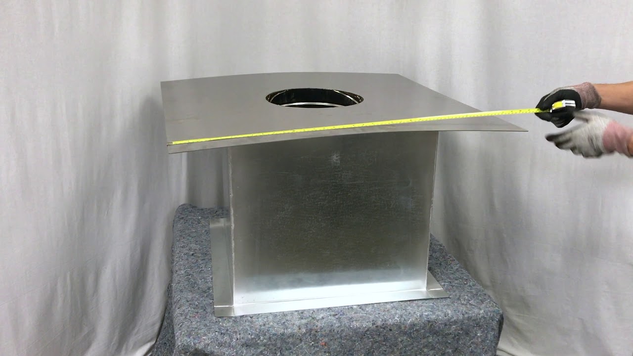 Single Wall Conical - Fan Plate Adapter Install Video - YouTube