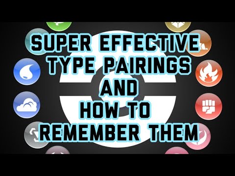 Pokemon Super Effective Type Pairings and How to Remember Them - YouTube