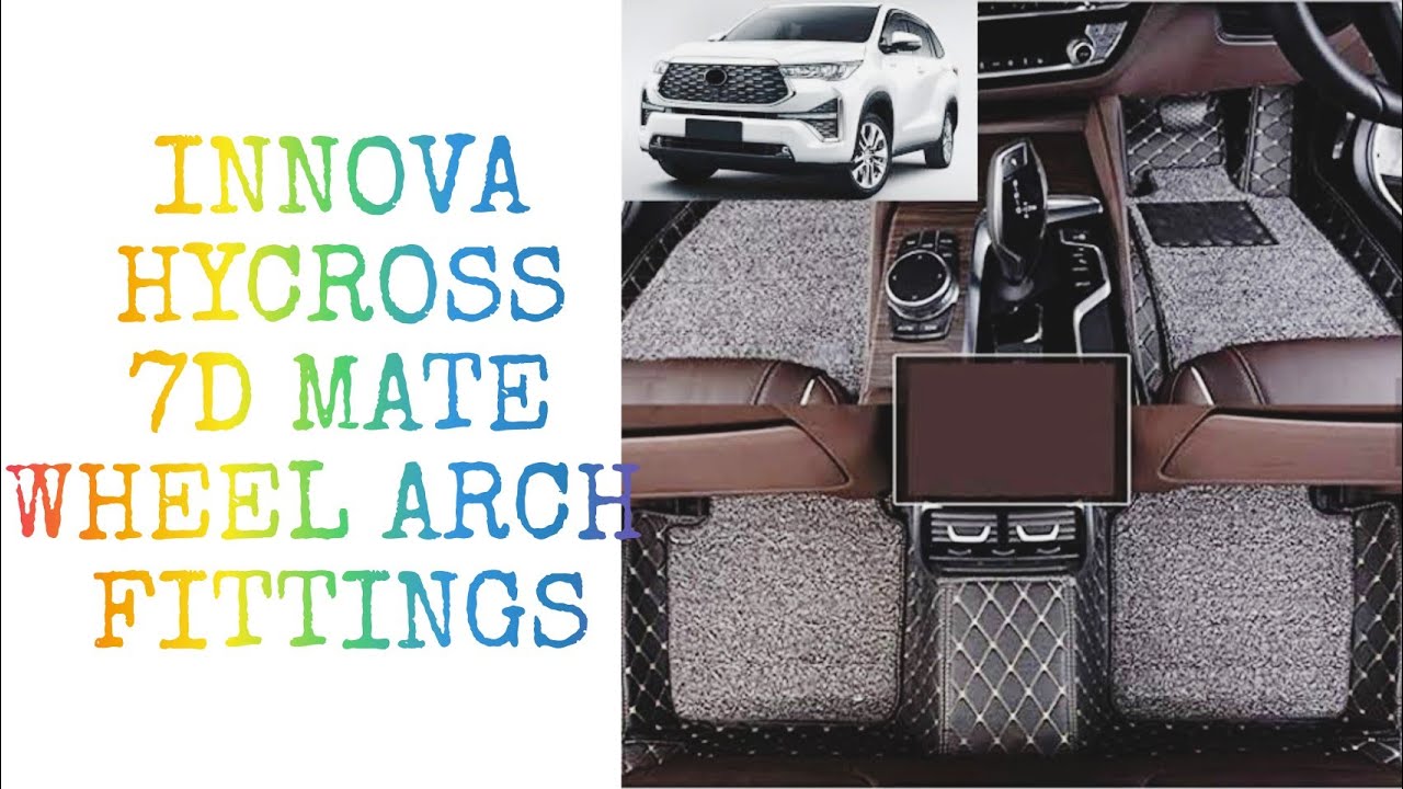 🌺 INNOVA HYCROSS 🎉 7D MATE ️ WHEEL ARCH 🥳 FITTING - YouTube