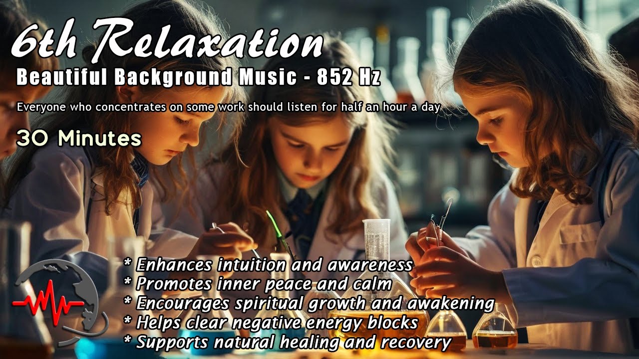 852 Hz Background Music, Encourages Intuition and Awareness, Enhances ...