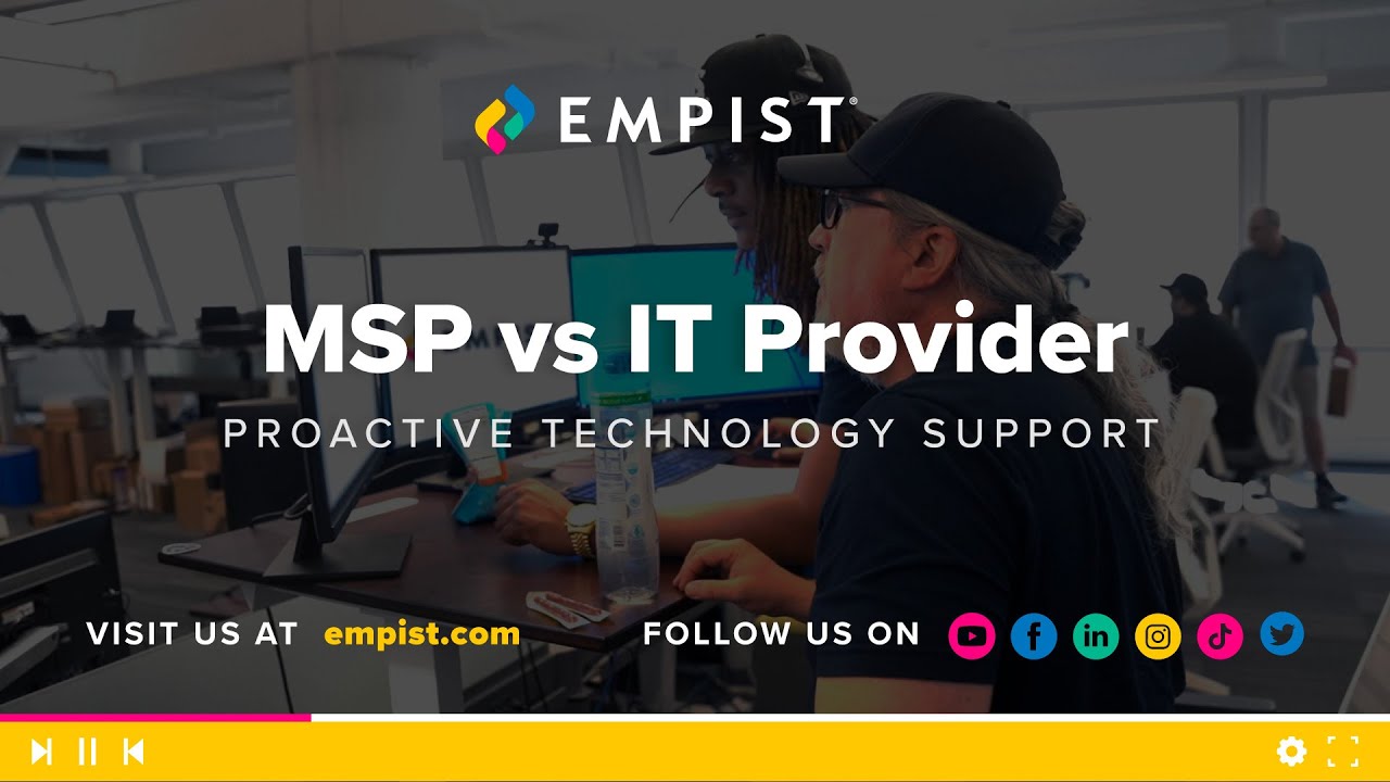 MSP vs IT Provider: Proactive Technology Support - YouTube
