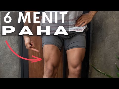 CARA LATIHAN OTOT PAHA DI RUMAH DALAM 6 MENIT