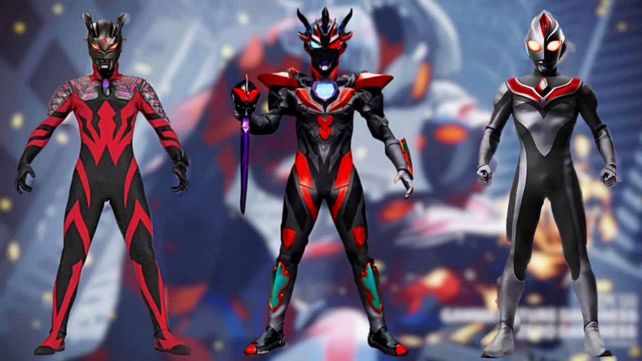 Ultraman Z Dark All FormsウルトラセブンCác hình dạng ánh sáng và bóng tối của ...