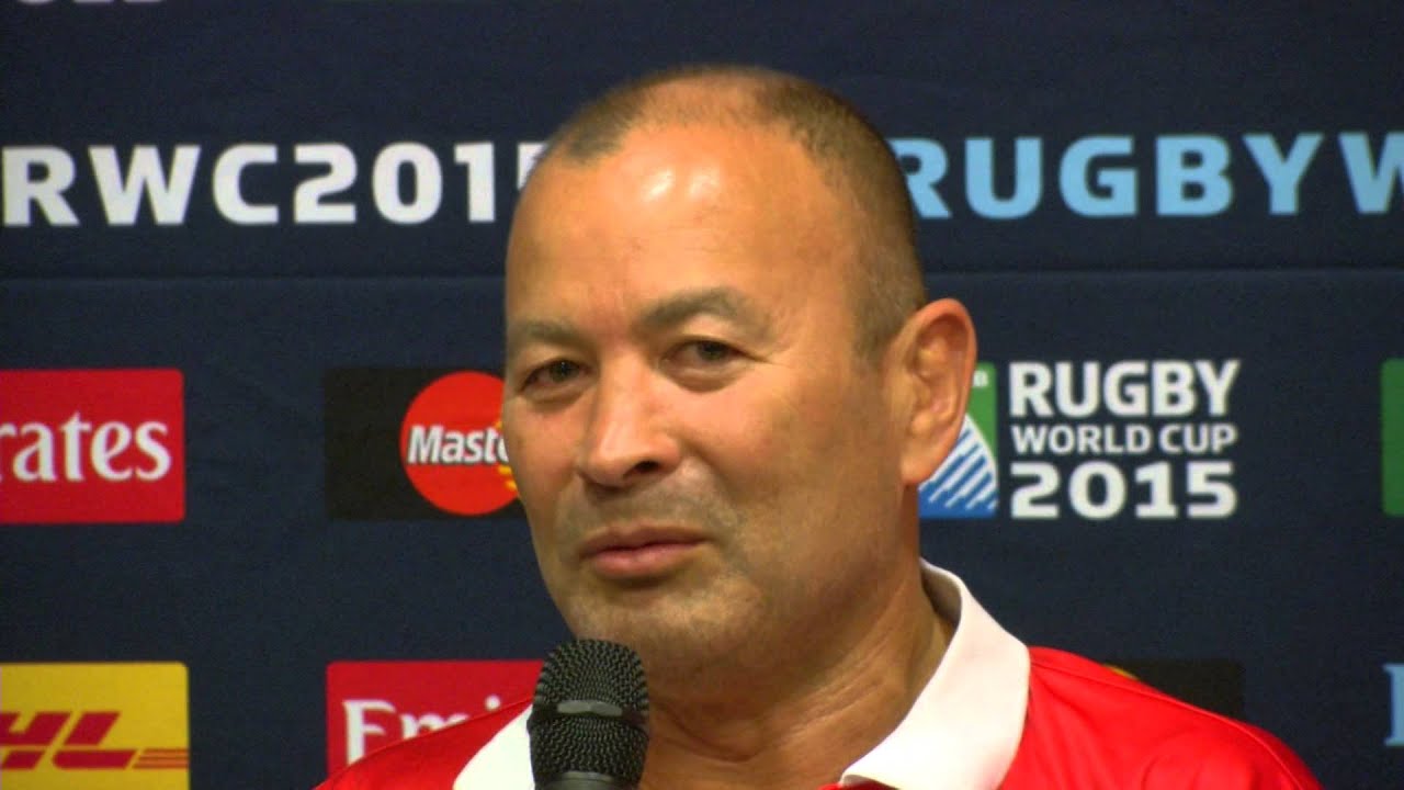 Japanese rugby coach Eddie Jones after South Africa victory in Brighton ...