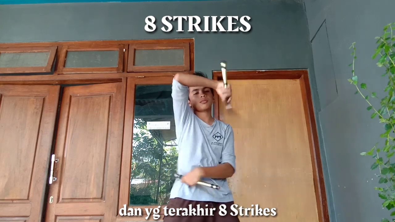 Double Nunchaku Freestyle Tutorial | 8 Strikes / 8 BlockBuster | Trik ...