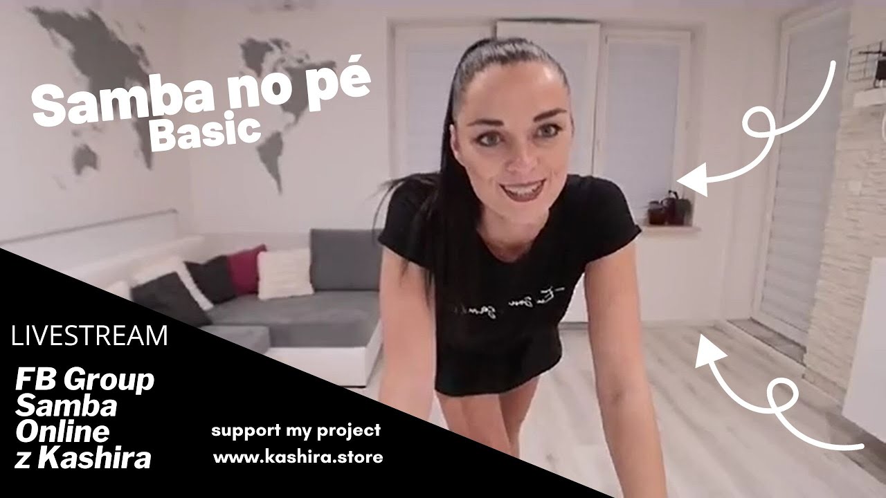 Livestream Samba no pé BASIC - Kashira Online Class 15.04.2020 - YouTube