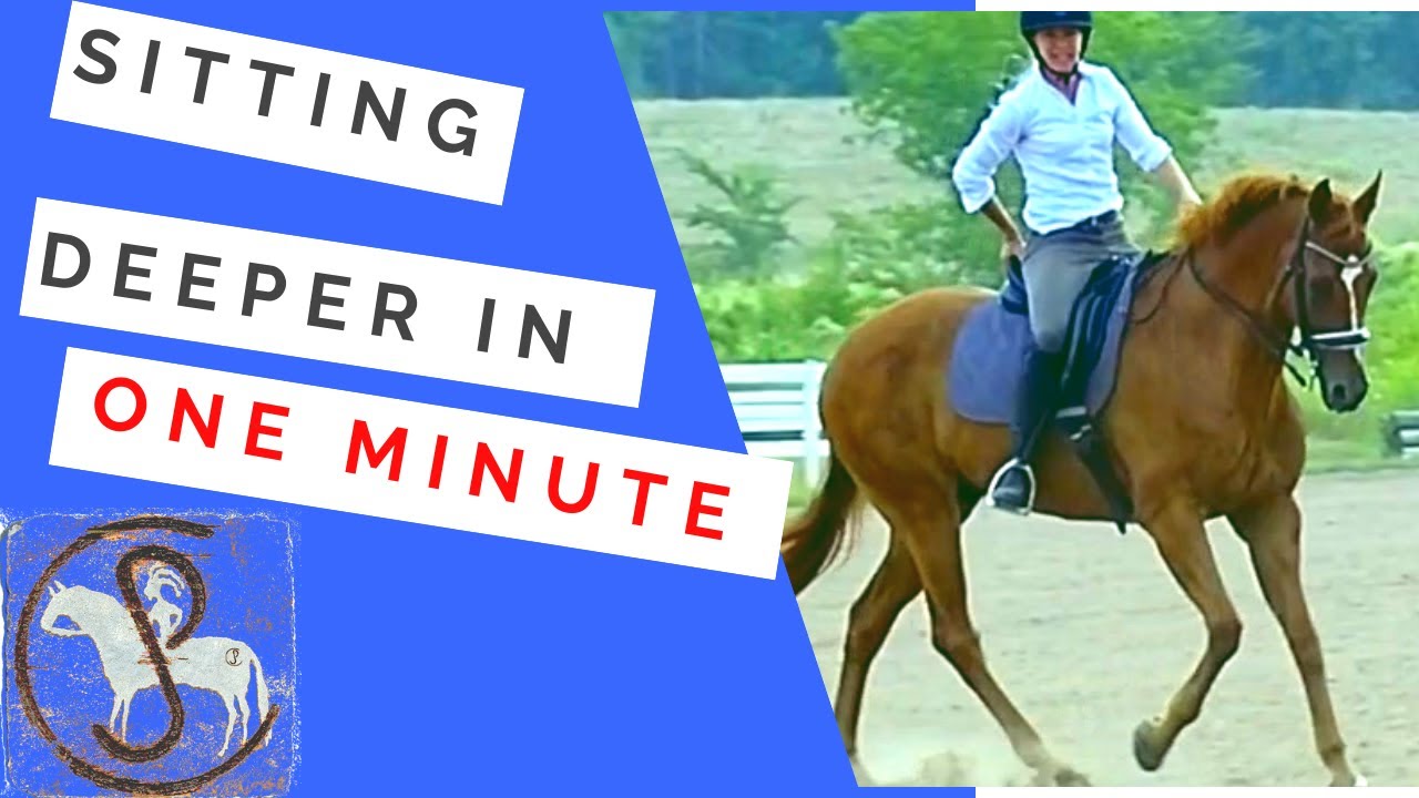 SIMPLE TRICK...Sit Deeper...Open Your Hip... AND... Bounce Less! - YouTube
