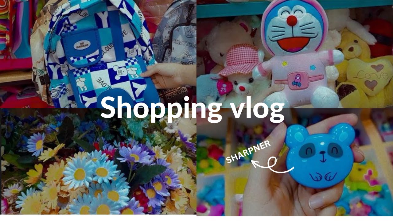 Shopping vlog | cute things | Asthetic videos | Daily life - YouTube