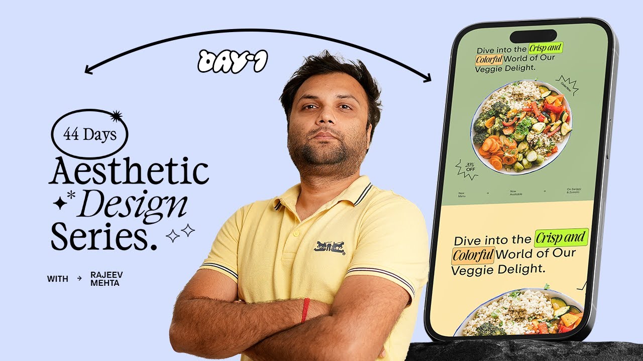 Minimal - Aesthetic Graphic Design Tutorial - Day 1 of 44 - YouTube