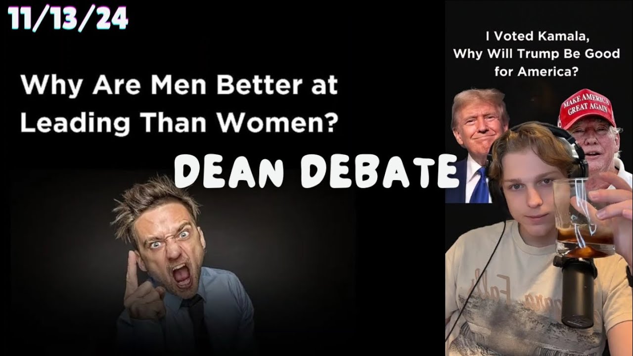 @itsdeaann Dean Debate 11/13/24 TikTok Live - Trump Topic, Then Why Men ...