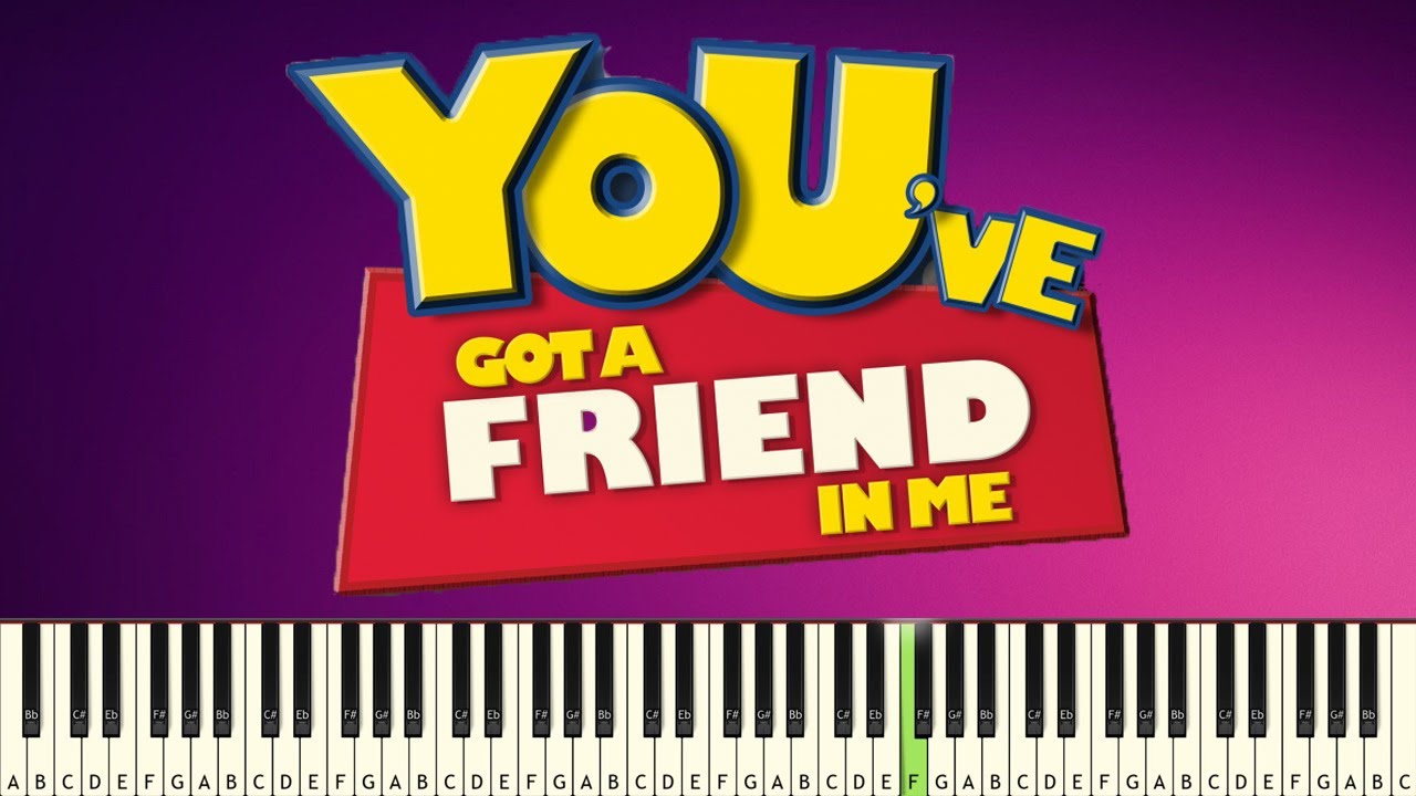 Toy Story - You've got a friend in me - PIANO TUTORIAL - YouTube