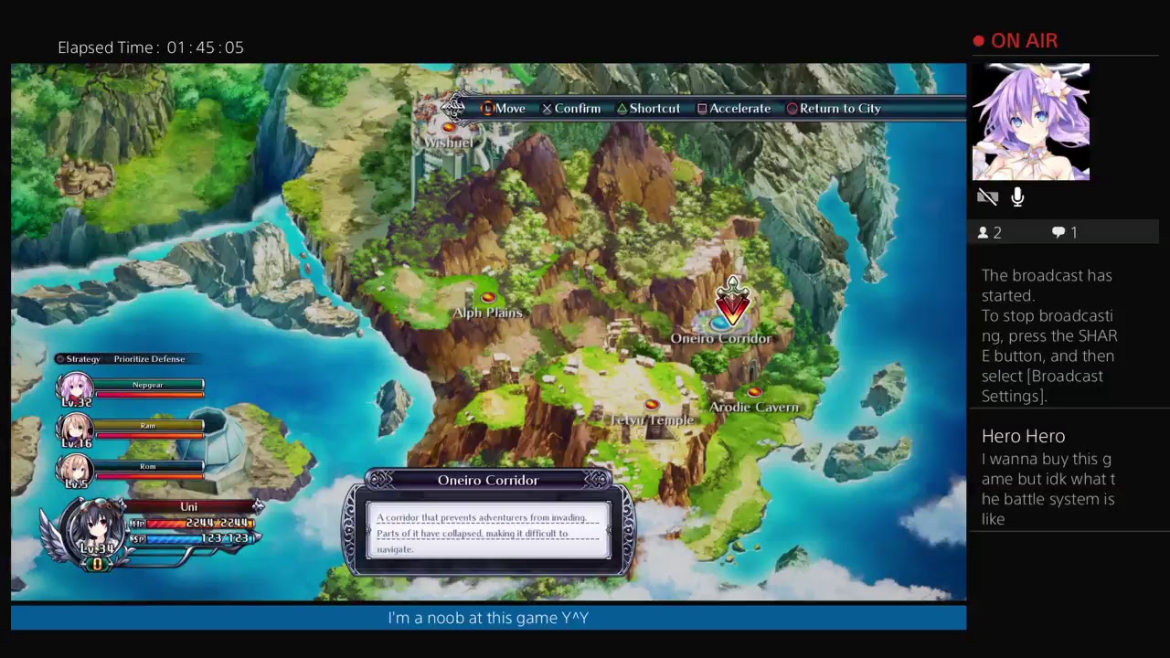 Just some random gameplay of Neptunia 4GO - YouTube