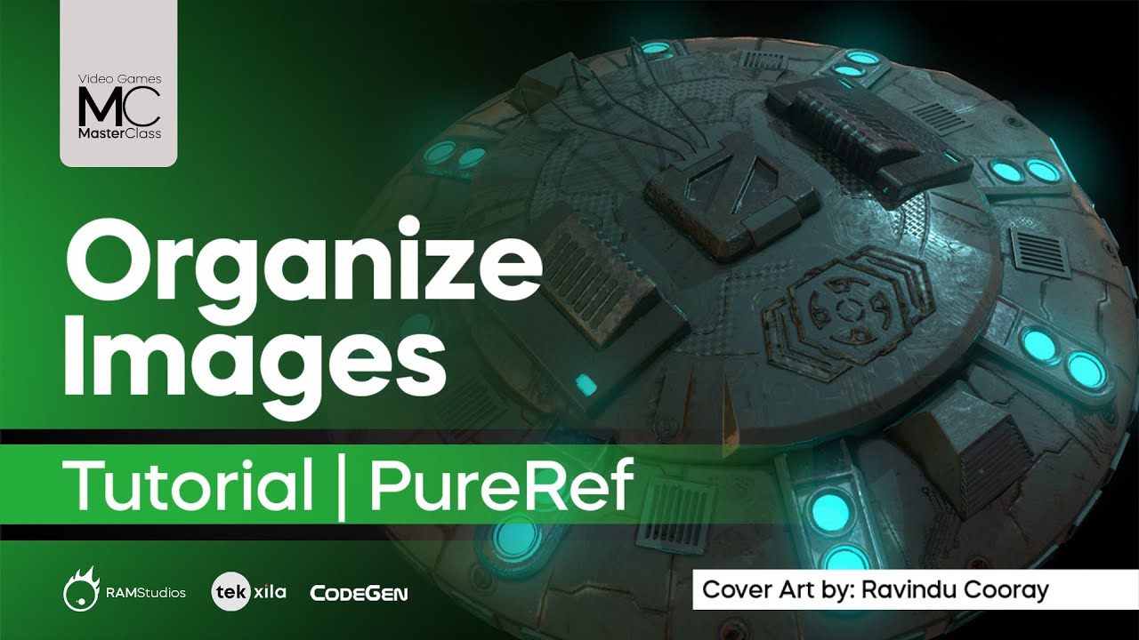 Organize Images | 03 | PureRef Tutorial | Video Game MasterClass by RAM ...