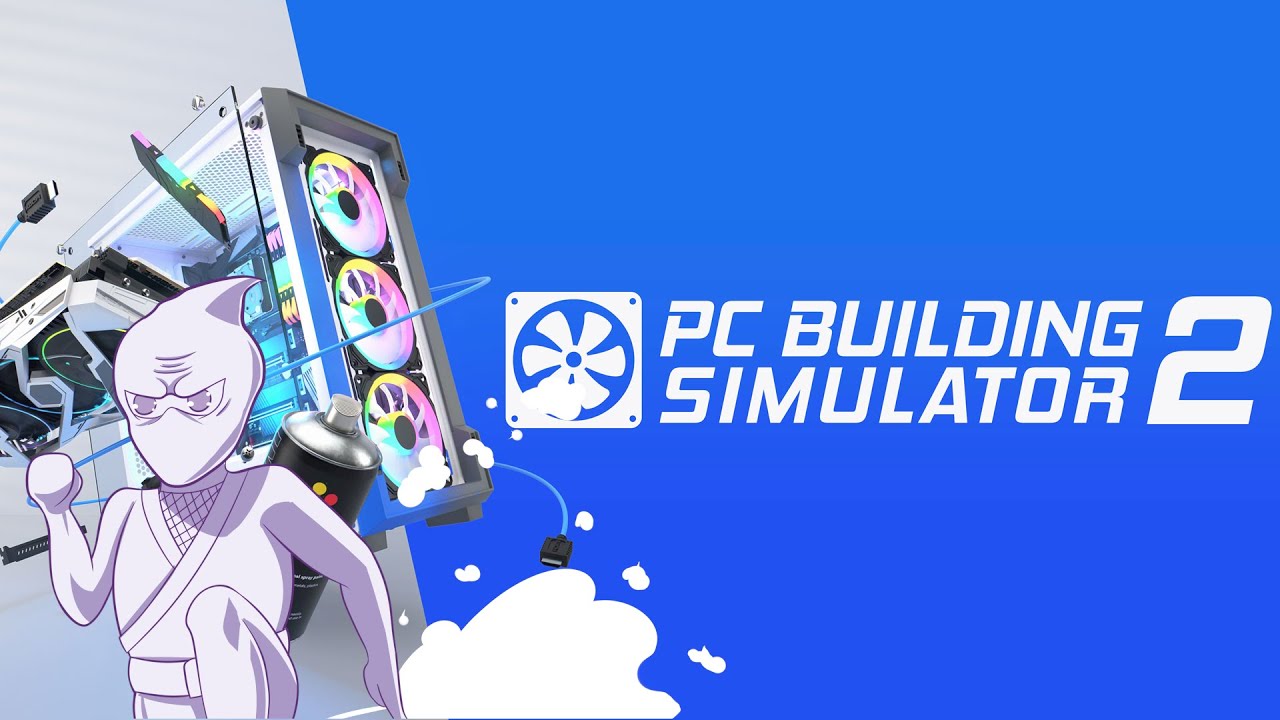 Yeah I painted the glass side panel in PC Building Simulator 2 EP:35 ...
