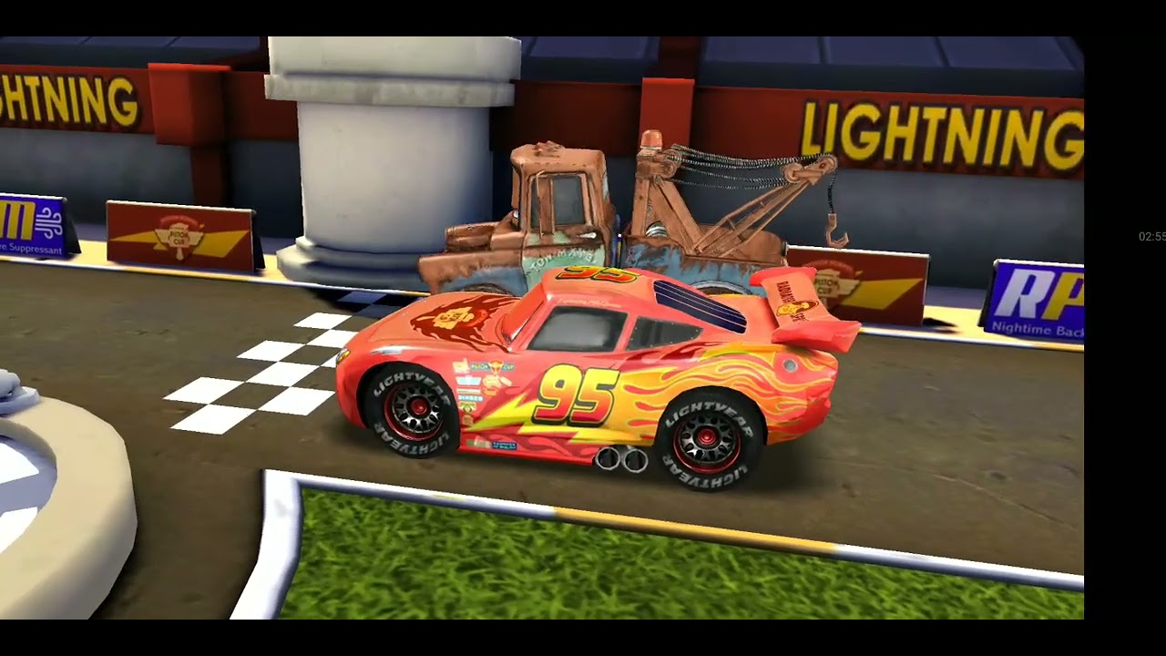Playing my childhood game Cars fast as lightning - YouTube