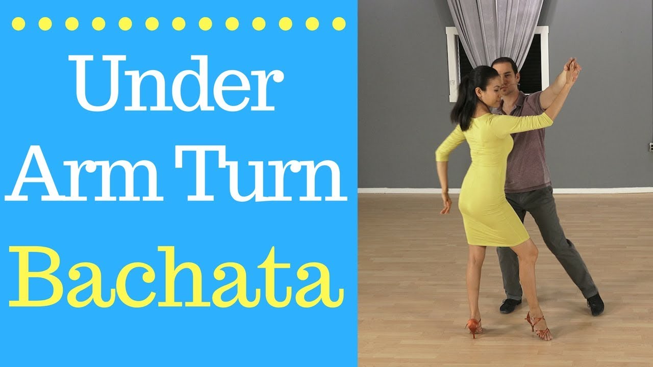Bachata Turns For Beginners (Underarm Turn To Right) - YouTube