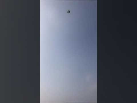 Chicken flies from Self Made Airplane with Parachute made by Chinese ...