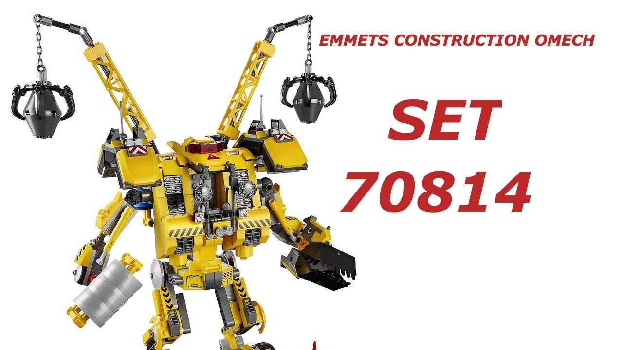 Emmets Construction O-MECH From the Lego Movie - YouTube