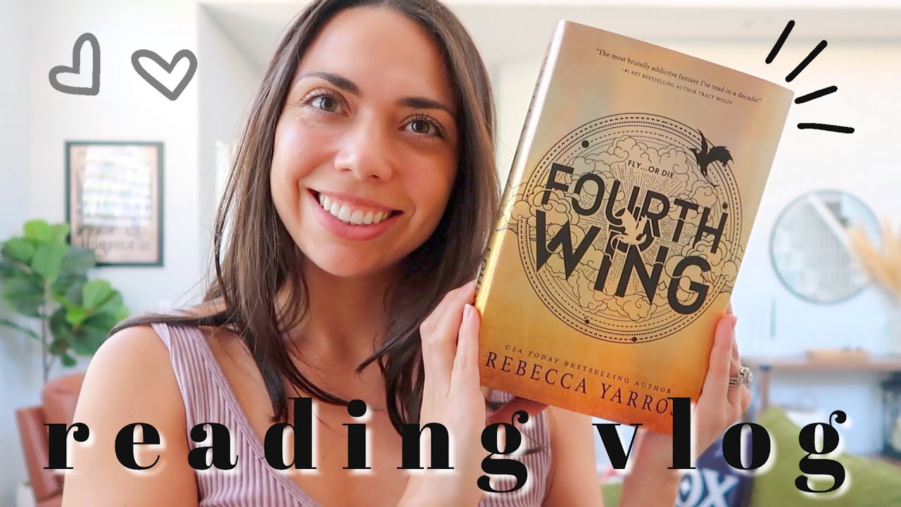 reading the most popular book on tiktok.. Fourth Wing | reading vlog - YouTube