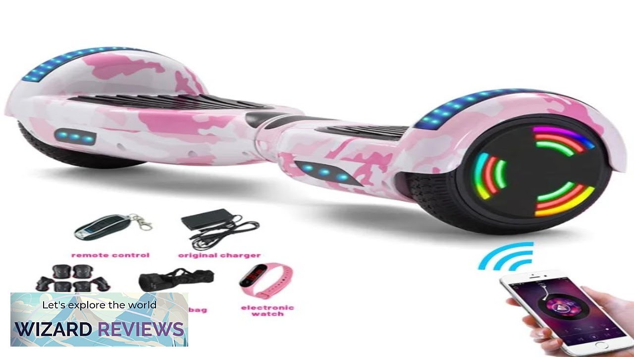 Color Gold Hoover Board All Terrain Europe Warehouse Bluetooth 10in ...