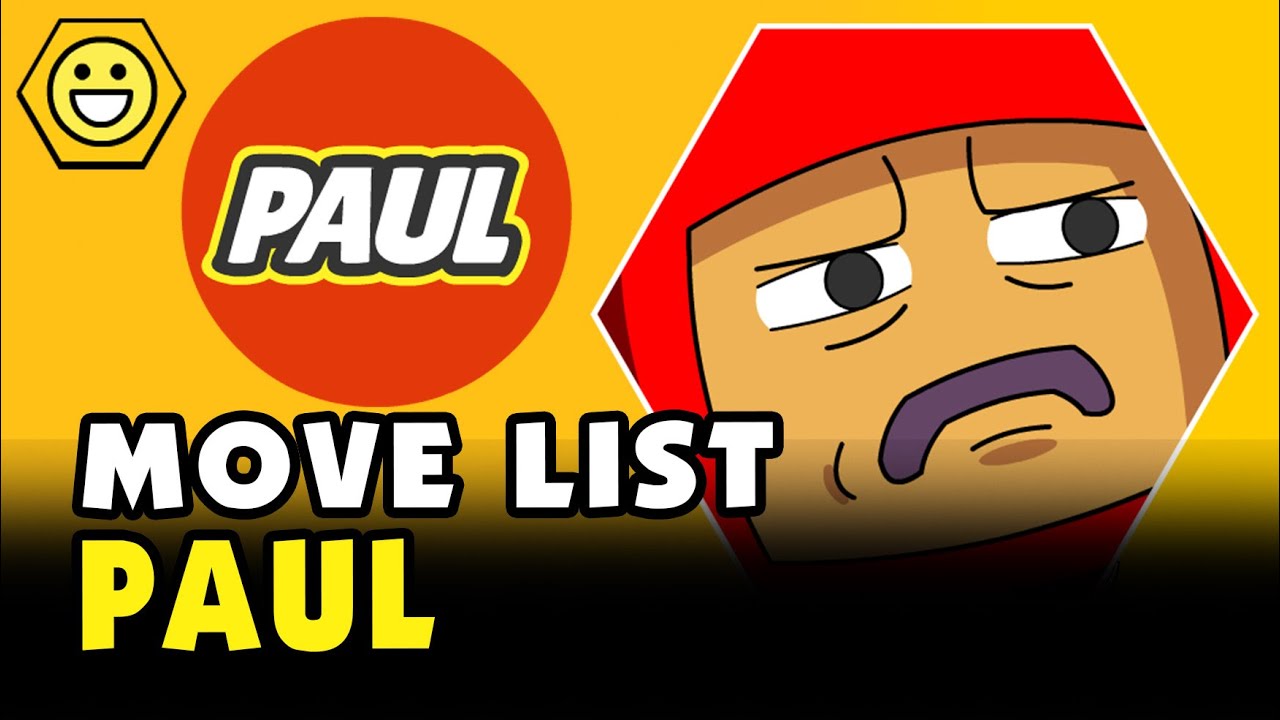 Punch TV: PAUL Move List - ⭐1 Star Toon (Dasher) - YouTube