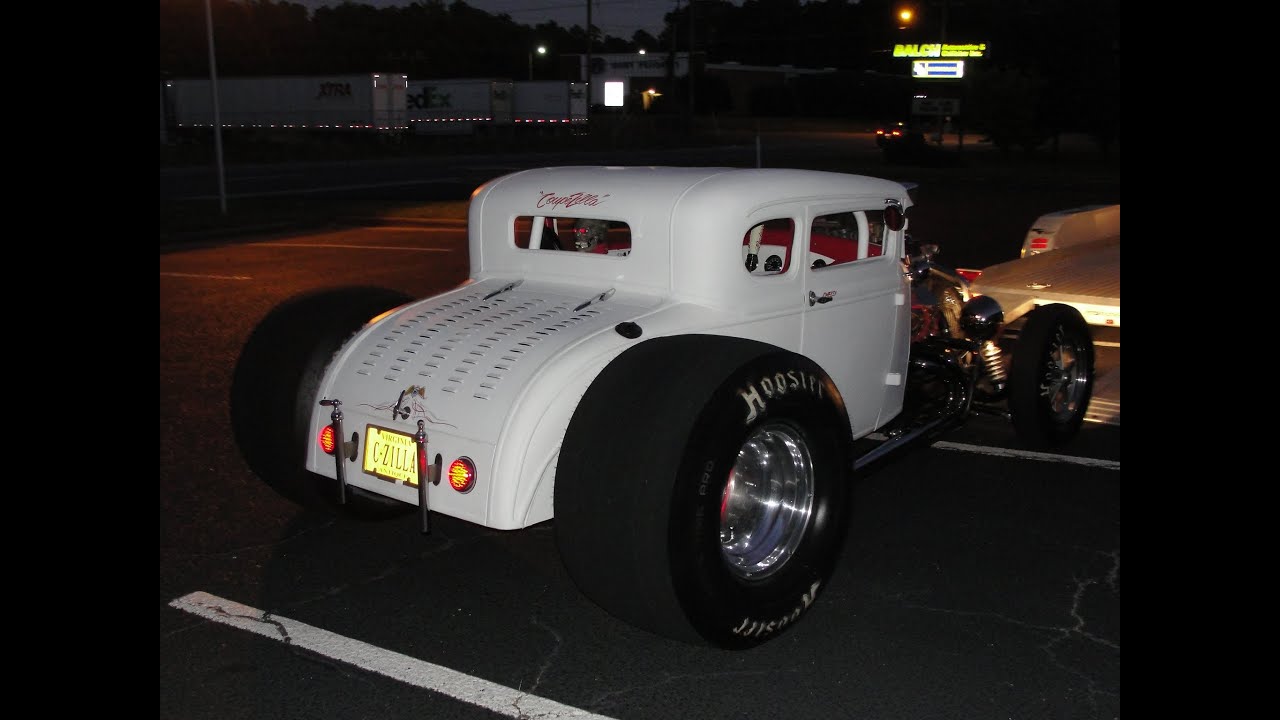 "COUPEZILLA" 1000 HORSEPOWER HOT RAT ROD "NIGHT CRUISE" INSANE CAM LOUD ...