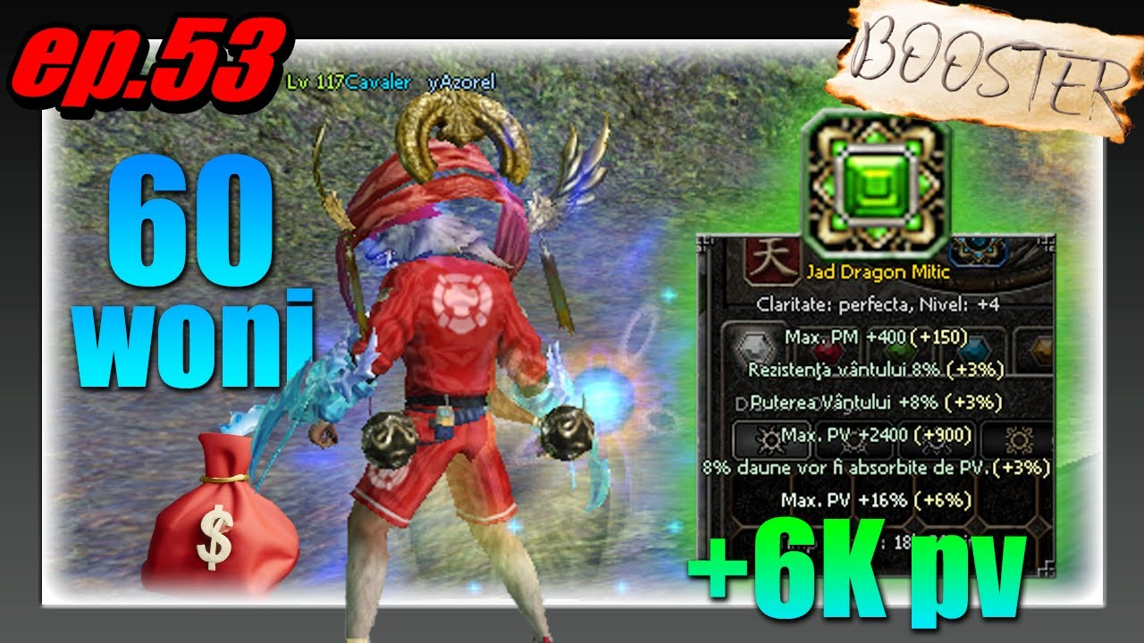 BOOSTER Noul Jad Perfect ECHIPAT Am Vandut Alchimie de 60 WONI Metin2 ...