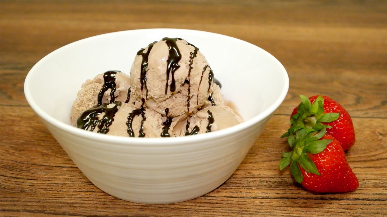 Crème glacée maison facile - YouTube