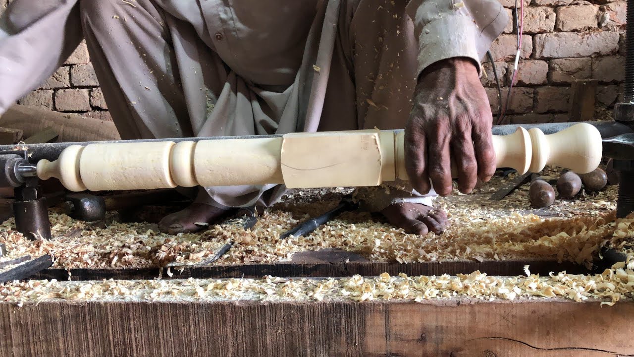 Marvelous Wood Design by Expert Craftman | Wood Lathe Machine | Wood ...