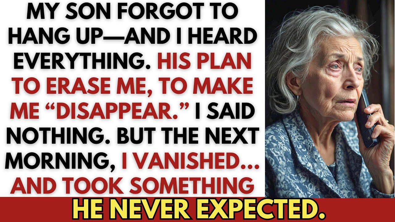 My son forgot to hang up: I heard his plan to delete me - and then I ...