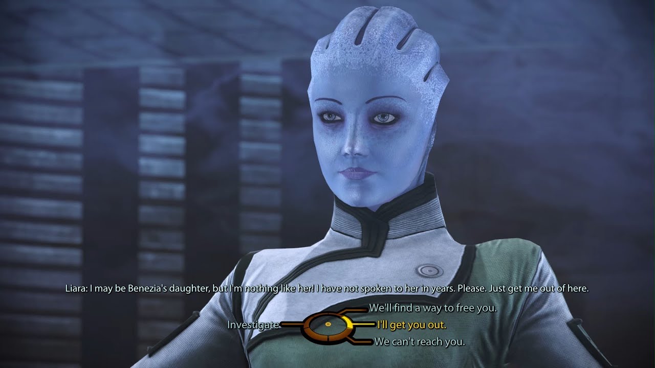 Mass Effect 1: Finding Liara on Therum - YouTube