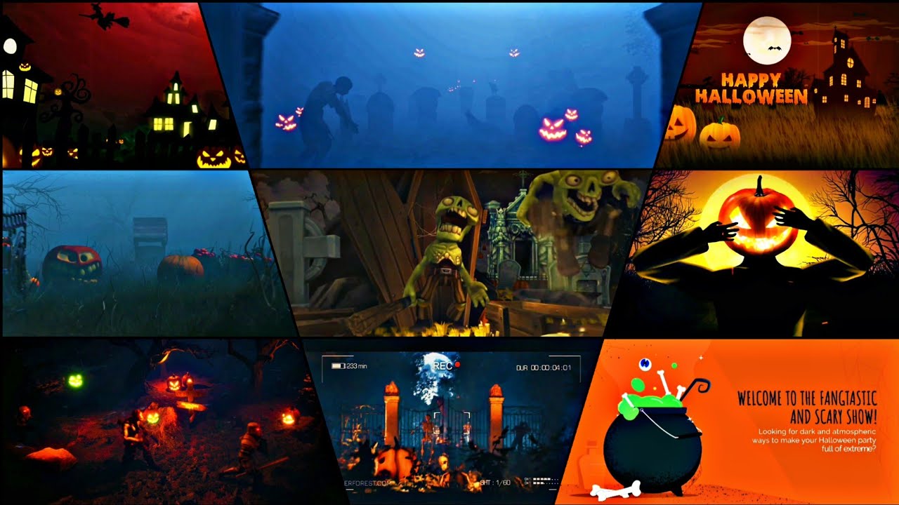 HALLOWEEN INTRO 🎃🎃 No Copyright Intro_ Download link in description ...