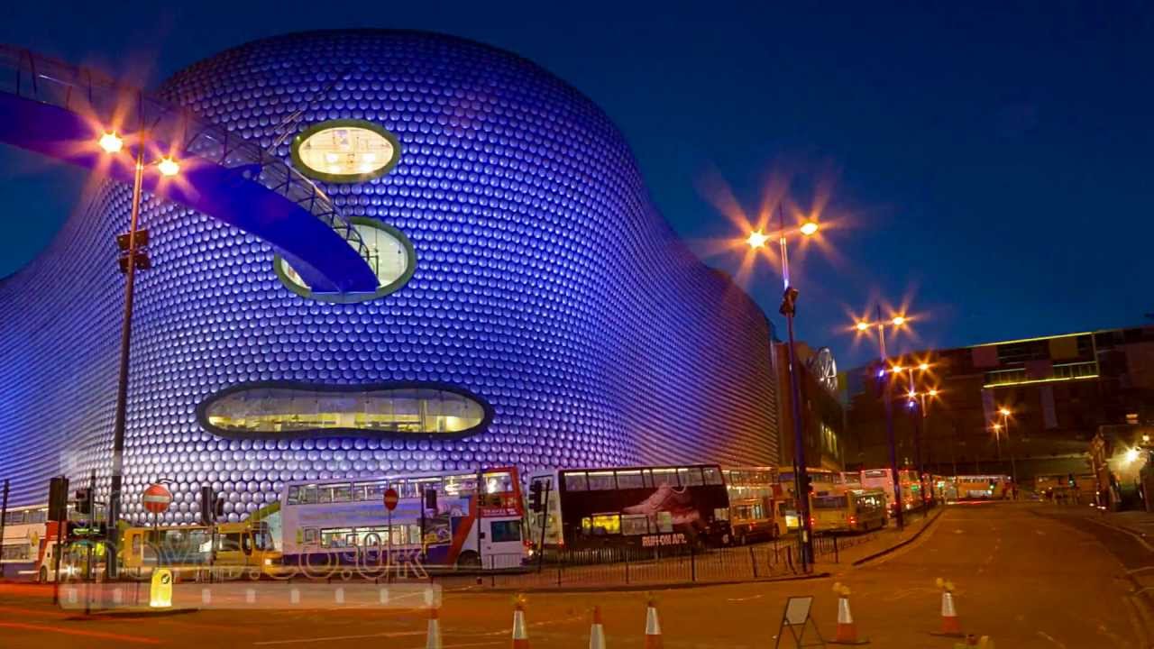 Time lapse shot of Selfridges Bull Ring Birmingham - YouTube