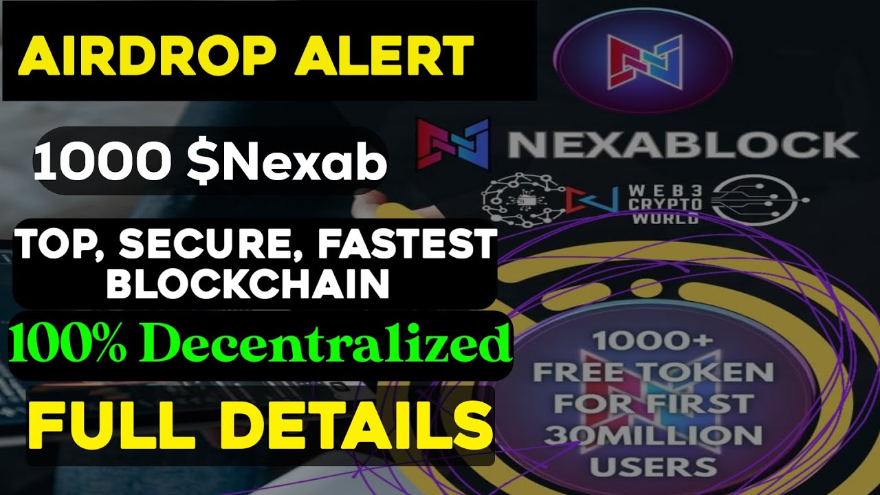 NexaBlock | Nexa Block Full Plan Details | Nexab Token Airdrop ...