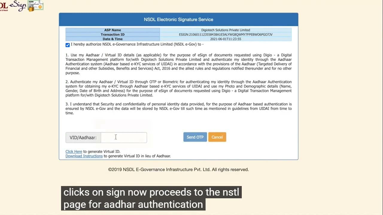 E-sign using Digio - YouTube