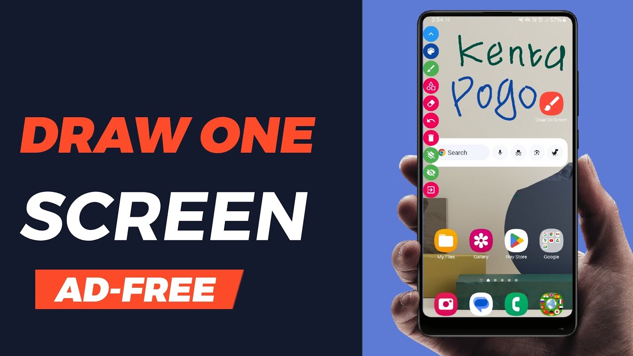 Best Free Draw On Screen App for Android - YouTube