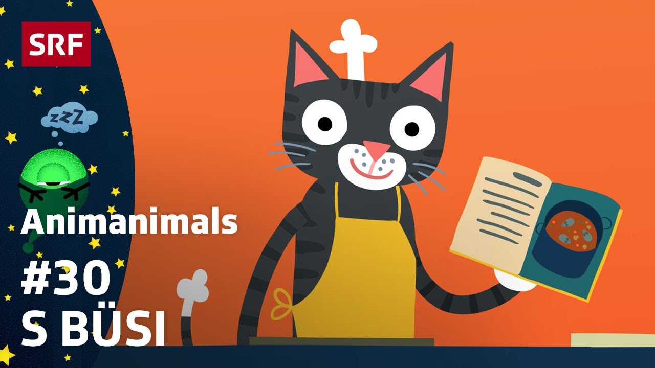 Guetnachtgschichtli: Animanimals – Katze #30 | Kindervideos | SRF Kids ...