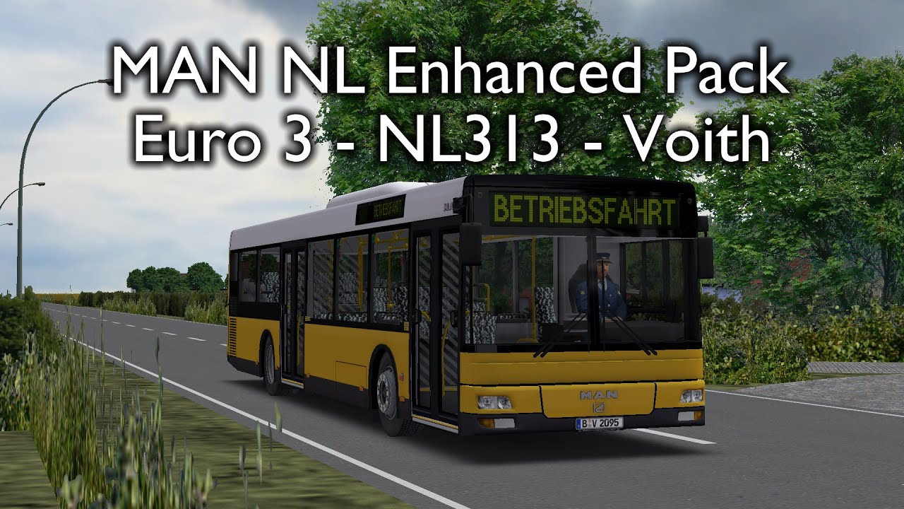 OMSI 2 - MAN NL Enhanced Pack - Euro 3 Voith Sound Preview - YouTube