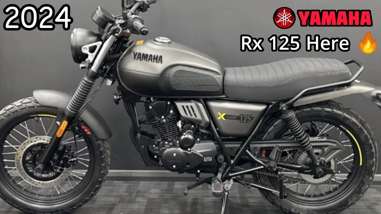 yamaha rx 125cc new lattest model 2024 is here🔥 lyamaha rx100 launching ...
