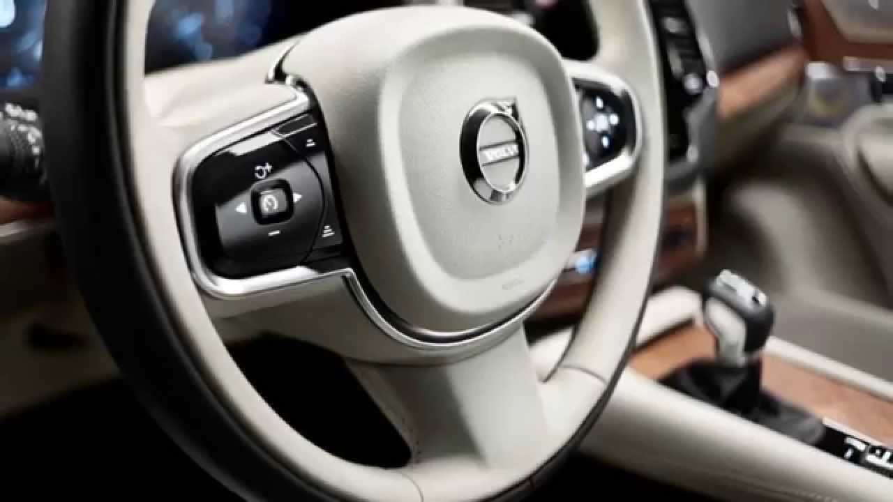 new Volvo XC90 interior and details - YouTube