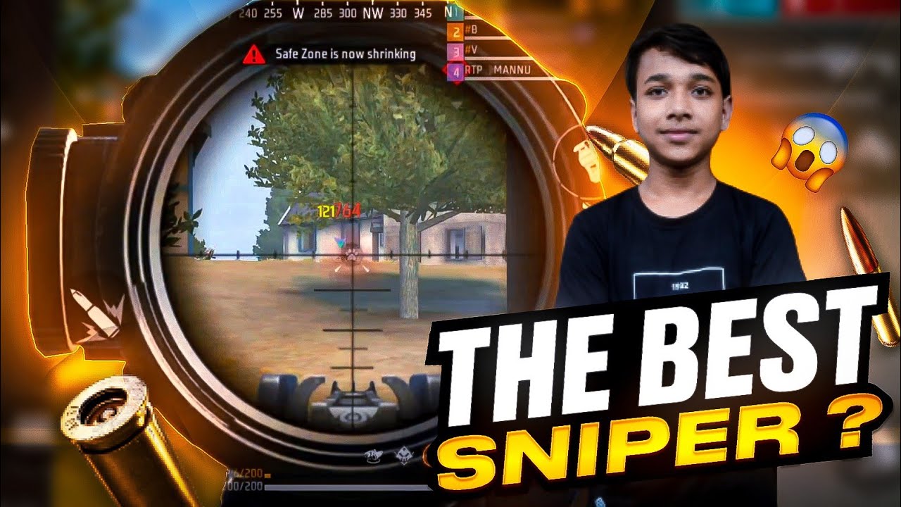 2 FINGER SNIPER GAME PLAY TOURNAMENT ♥️ HIGHLIGHTS FREE FIRE MAX BY RTP ...