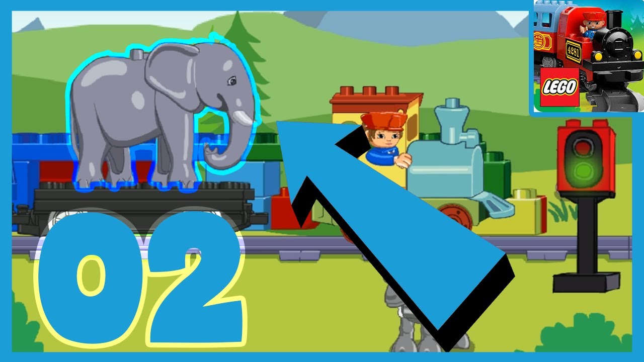 LEGO DUPLO Train - Train Games - Trains for Kids - Part 2 - YouTube