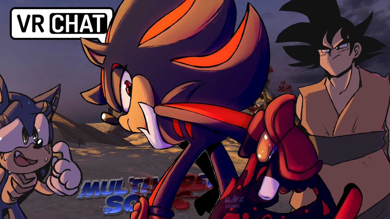 Multiverse Sonic and Goku Meet Multiversal Shadow [VRChat] - YouTube