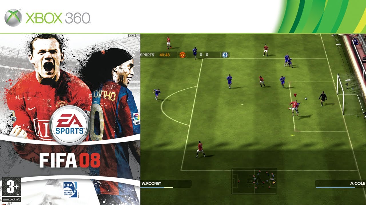 FIFA 08 - Gameplay on Xbox 360 [No Commentary] - YouTube