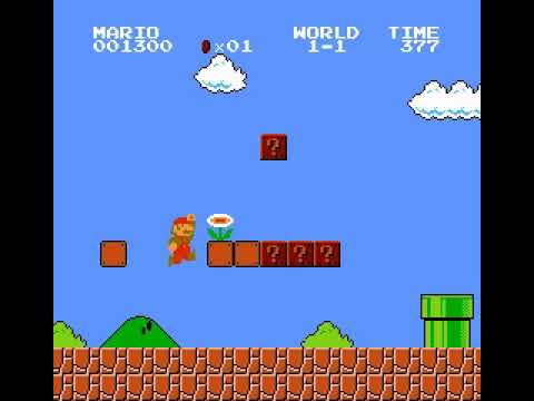 Super Mario Bros All Breakable Bricks are ? Powerup Blocks - YouTube