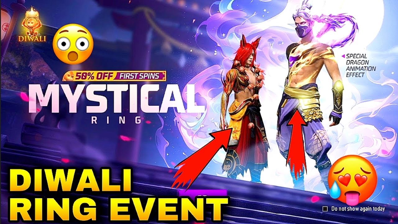 DIWALI MYSTICAL RING EVENT FREE FIRE 🪔 garena free fire - YouTube