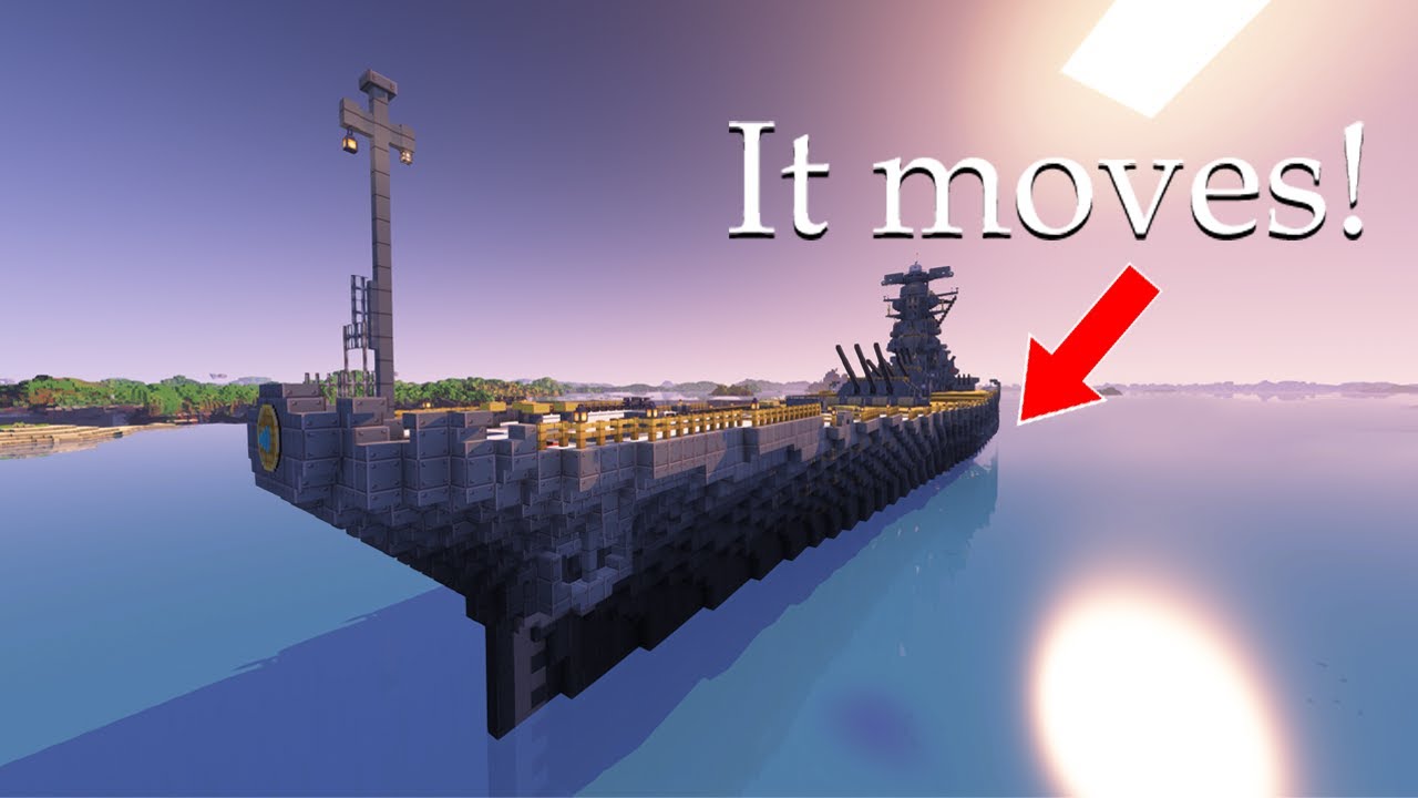 Spending 8 Months Building a Working Minecraft Ship - YouTube