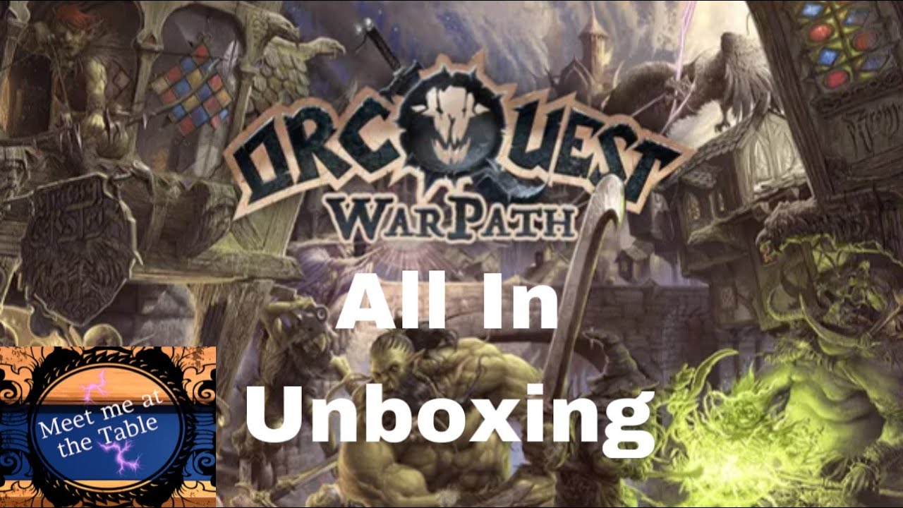 Orc Quest War Path Unboxing - YouTube