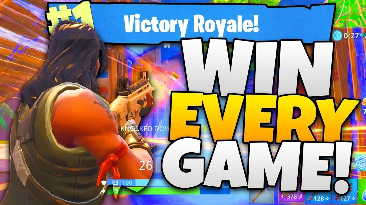How to 100% get a VICTORY ROYALE in CHAPTER 4 - YouTube